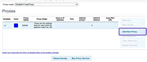residential proxies for foxyproxy connecting tutorial dataimpulse