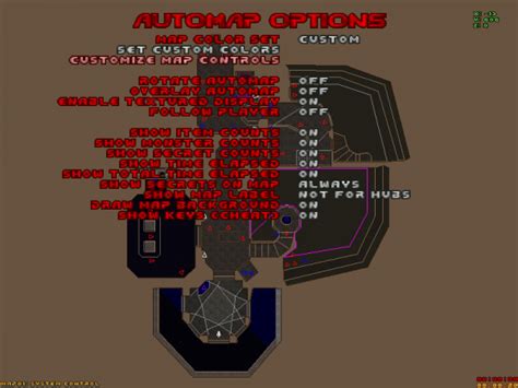 Automap Options Zdoom Wiki Automap Options Zdoom Wiki