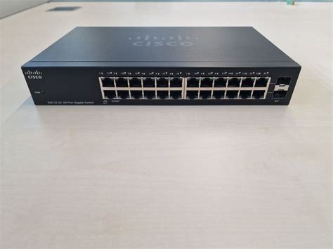 Cisco Sg112 24 Switch 24 Port Gigabit Ethernet Rj45 Sfp Kaufen Auf Ricardo