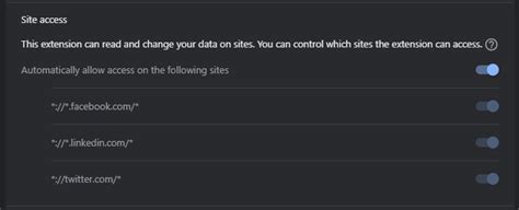 Lock Pw Extension Has Access To These Social Media Im New To This