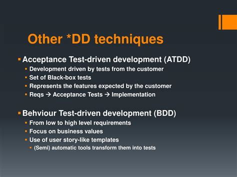 Ppt Tdd Patterns And Dd Powerpoint Presentation Free Download Id