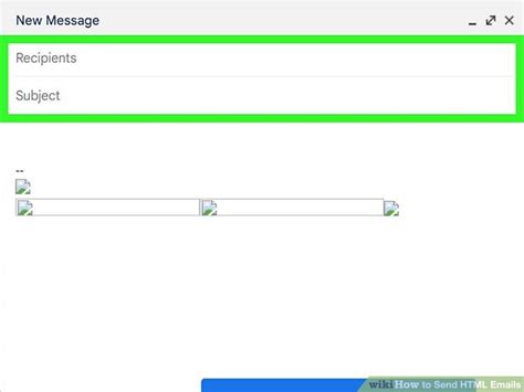 How To Send HTML Emails With Pictures WikiHow