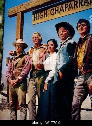 Henry Darrow Cameron Mitchell Leif Erickson Und Linda Cristal