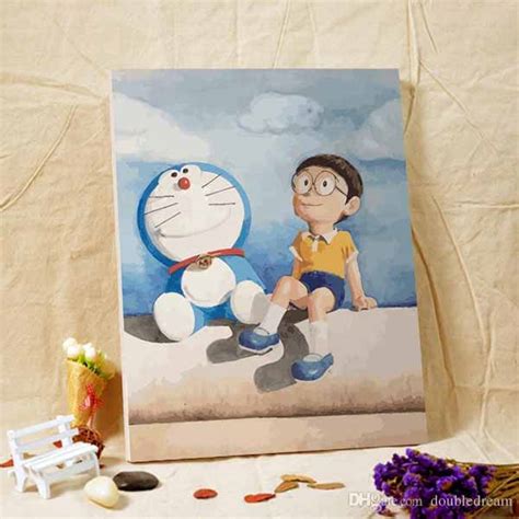 26 Gambar Lukisan 3d Doraemon Istimewa