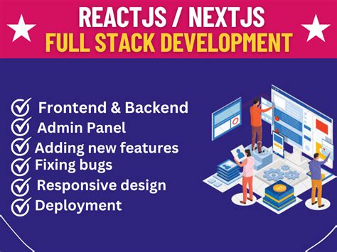 React Js Admin Panel Full Stack Development Javascript Upwork