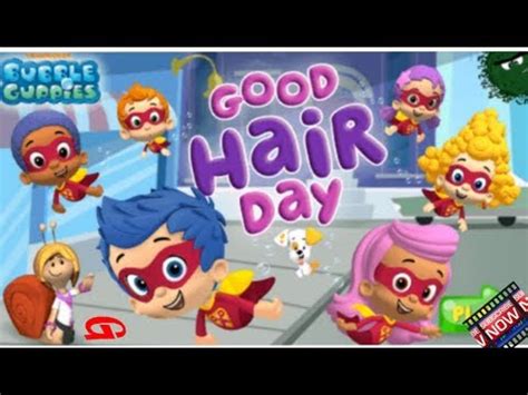 Nick Jr Games Bubble Guppies Bad Hair Day