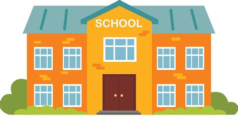 School Building Clipart School Building Stock Illustrations 64389