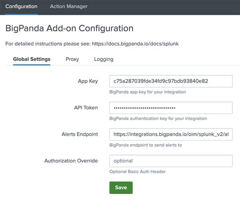 install a splunk enterprise integration