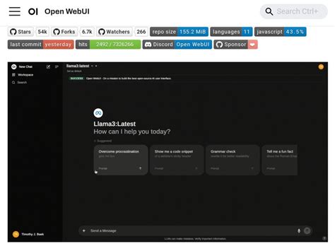 Open WebUI การตดตงและใชงาน UI สำหรบ AI แบบ Self hosted