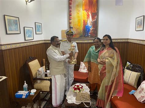 Indian Navy Vice Admiral Ajendra Bahadur Singh Focinc Facebook