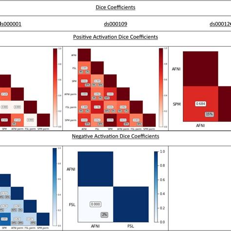 a comparison of the thresholded statistic maps from our reanalysis