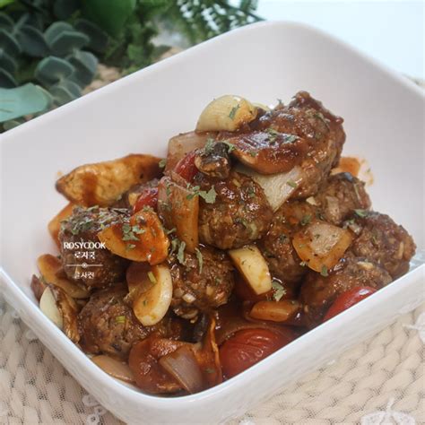 미트볼 소스 만들기 토마토 미트볼조림 돼지고기 소고기 다짐육 간돼지고기 간소고기 요리 네이버 블로그