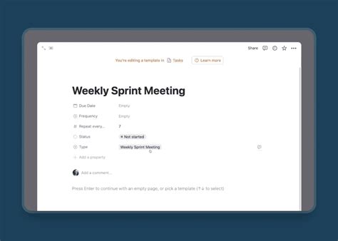how to create recurring tasks in notion step by step tutorial