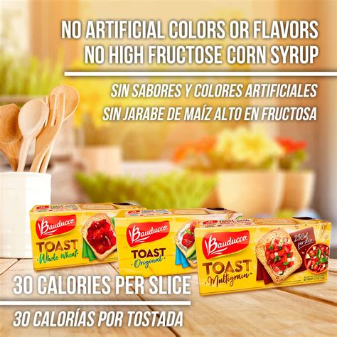 Bauducco Original Toast Delicious Light And Crispy