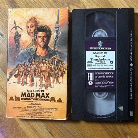 Mad Max Beyond Thunderdome Vhs 1985 Action Original Release Warner Bros