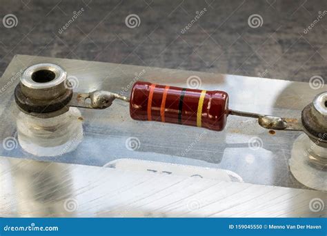 Resistor Used In Physics Experiments In Science Class At Babe Stock Photo Image Of Theory