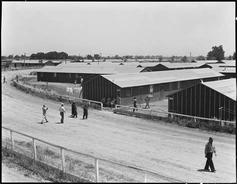 Ddr Densho 151 28 — Racetrack At Stockton Assembly Center Densho Digital Repository