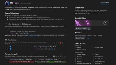 【git・github】vscode上でsrccodeを誰がいつ編集したかを確認する方法 Gitlens