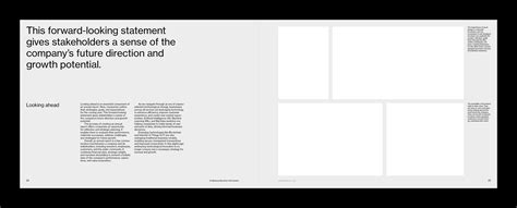A4 Business Brochure Report Grid System For Indesign Behance