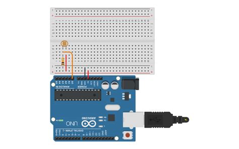 Circuit Design Sensor Ldr Tinkercad
