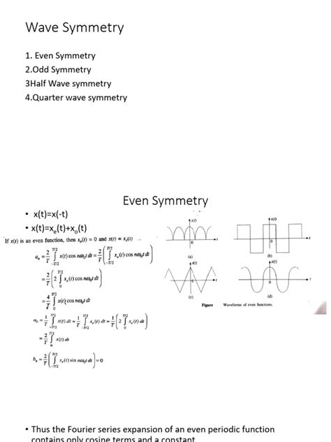 Wave Symmetry Pdf