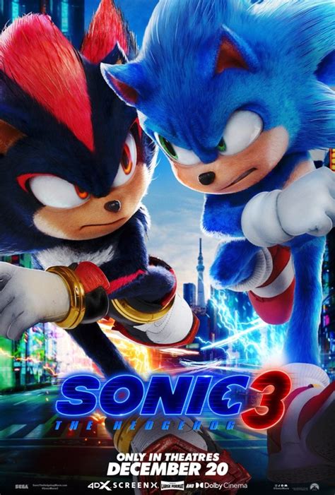 Sonic The Hedgehog 3 Movie Poster 3 Of 44 Imp Awards