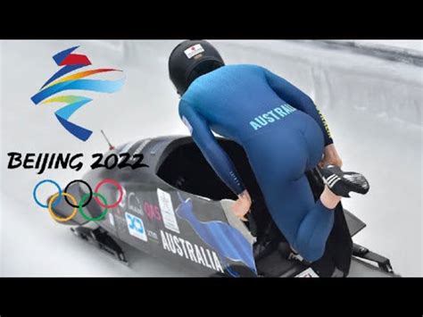2022 Winter Olympics Australia Womens Bobsled Youtube