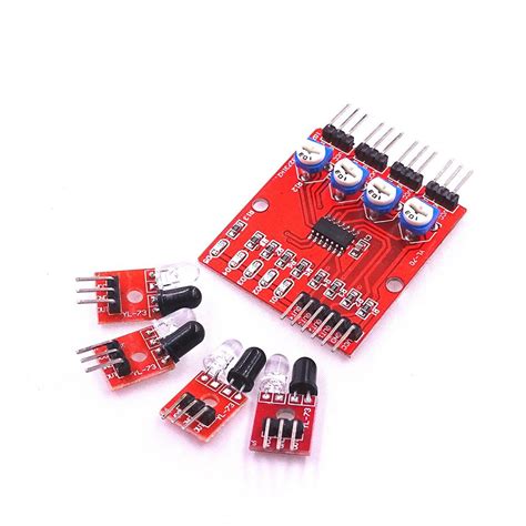 4 Way Infrared Tracking Obstacle Avoidance Sensor Module Shopkichu The Largest Online Store