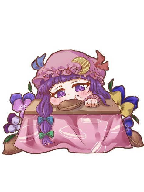 A16850155 Patchouli Knowledge Touhou Absurdres Check Commentary