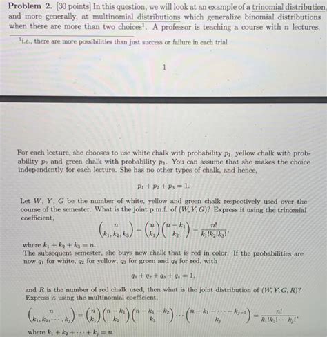 solved problem 2 [ 30 points] in this question we will
