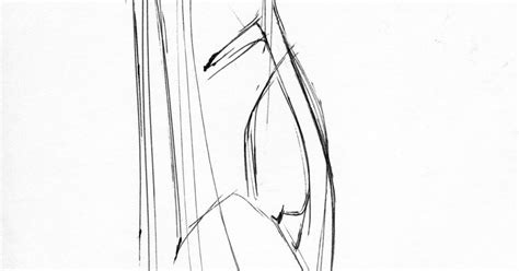 V Ling Vertical Car Sketch