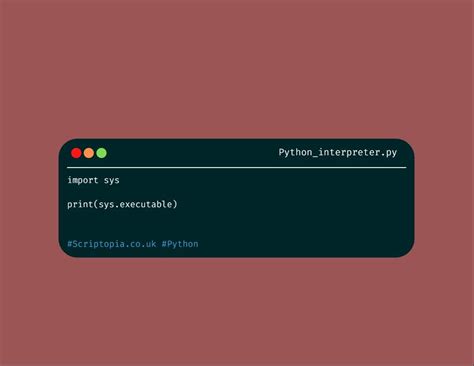 Python Sys — Get Location Of Python Interpreter Scriptopia Medium