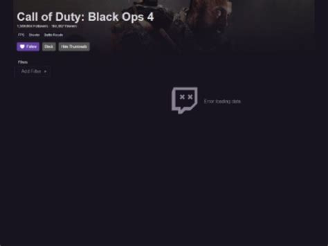How To Fix The Twitch Error Loading Data On Your Device