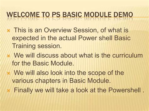 powershell demo presentation pptx operating systems computer