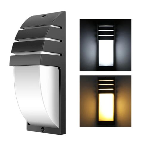 Outdoor Wall Light Led Waterproof Radar Motion Sensor Fixture Nook Lights