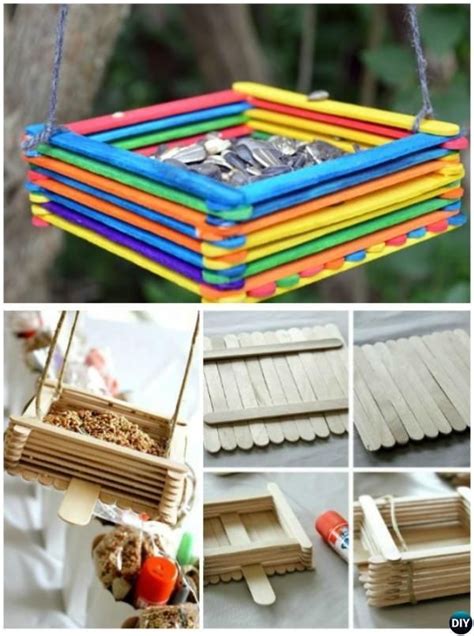 Popsicle Stick Bird Feeder Craft Artofit