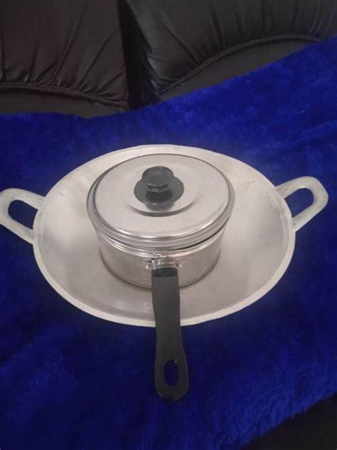 Wajan Ketel No 10 Set Panci Susu Tutup Stainless Lazada Indonesia