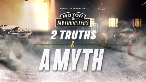 Two Truths And A Myth Behind The Scenes At Motor Mythbusters With Myself Bibi And Tori Youtube