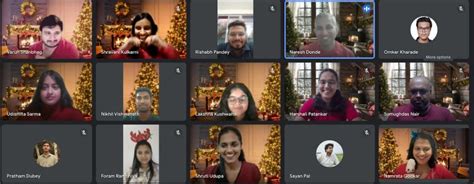 Christmascelebration Teamspirit Remotework Employeeengagement Festivefun Wisdmlabs Wisdmlabs