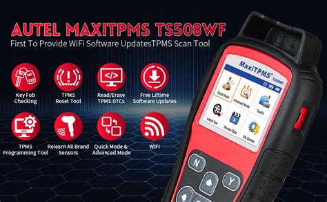 Autel Maxitpms Ts508wf Tpms Diagnostic And Relearn Tool Wifi Version