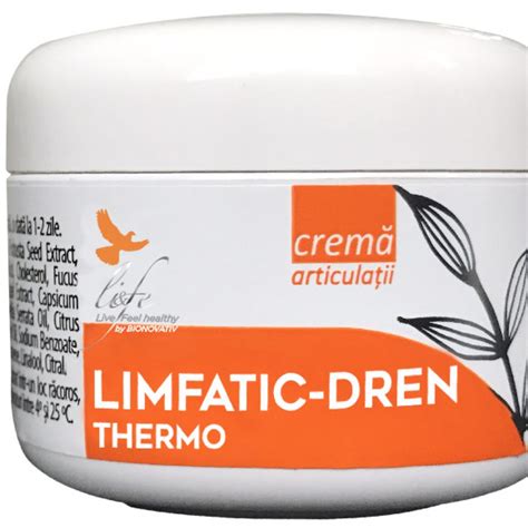 Limfatic Dren Thermo Crema 75ml Dvr Pharm