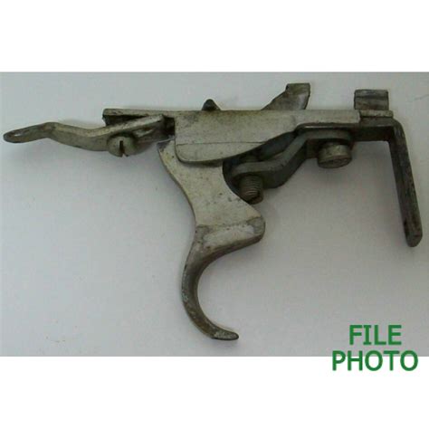 Angle Bar Safety Trigger Assembly Silver Finished Original