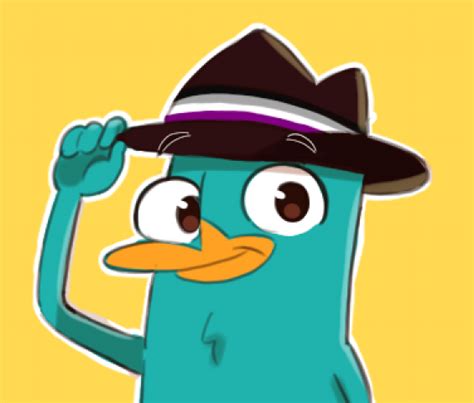 Doof And Perry Onscreen Hug When — Happy Pride Month To The Canon Asexual Platypus