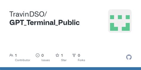 Github Travindsogptterminalpublic
