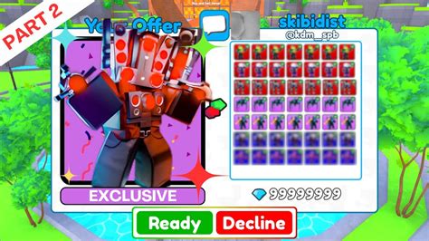 🔥trying Yo Trade 🎇hyper Uts🎇 In Toilet Tower Defense Ttd⭐ Part 2⭐