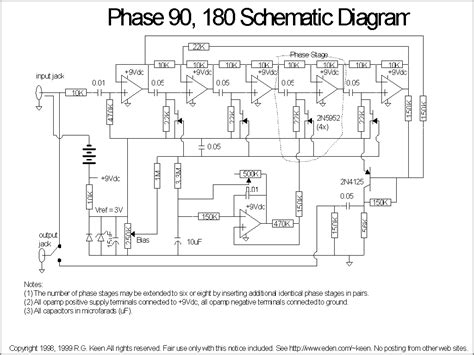 MXR PHASE 90 SCHEMATICS Electronic Schematics Electronic Circuit Projects Guitar Pedals