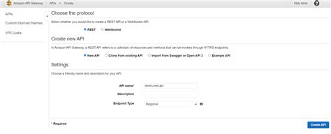 working with rest apis in api gateway addend analytics