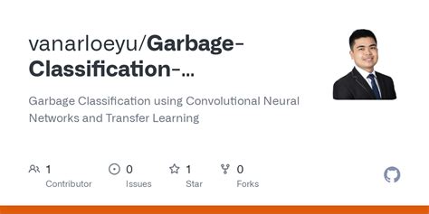 github vanarloeyu garbage classification convolutional neural