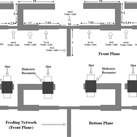 The Geometry Of The Proposed Four‐element Hybrid Parallelseries Array