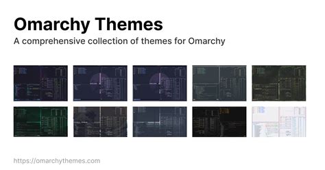 Omarchy Themes A Comprehensive Collection Of Themes For Omarchy